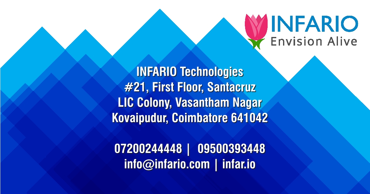 AI-First Development Company in Coimbatore - Infario Technologies